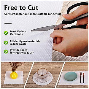 Shelf Liner Drawer Liner White, Waterproof Kitchen Cabinet Liner, 12 x 338 Inch Roll, Non-Slip, Easy to Cut, Washable Pantry Shelves Liners