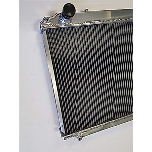 MONROE RACING 3 ROW Aluminum Radiator for TOYOTA SUPRA MK3 SOARER MZ20 7M-GTE 1986 1987 1988 1989 1990 1991 1992 MT MANUAL Aftermarket Compatible Replacement