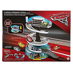 Disney Pixar Cars 3 Florida Speedway Spiral Playset
