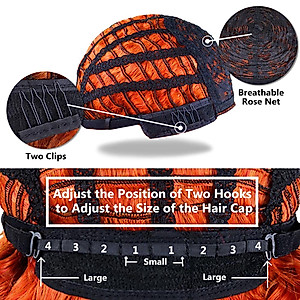 AIDUSA Short Loose Curly Wigs for Black Women Afro Wig for Black Women Curly Wig for Women Synthetic Wigs for Women Fluffy Natural Wigs Half Wigs Soft Hair Black Wigs (#1B Natural Black)