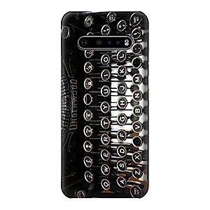 R0620 Typewriter Case Cover for LG V60 ThinQ 5G