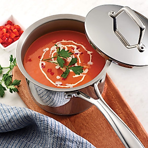 Tramontina Prima Covered Sauce Pan Stainless Steel 1.5 Quart, 80101/023DS