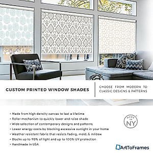 ShadePix Blackout Roller Window Shade Custom 24 x 54 White by WindowPix