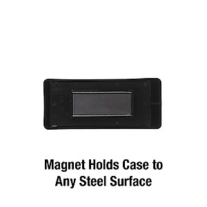 Master Lock 207D Magnetic Key Holder, 1-2 Key Capacity, Black