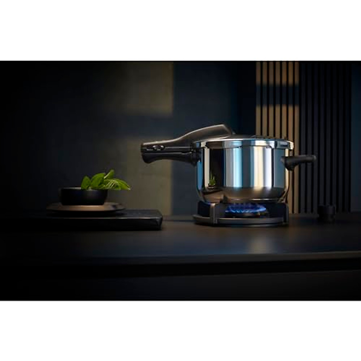 WMF Perfect Pressure Cooker Base Induction 3 Litres Pressure Cooker without Lid Polished Cromargan Stainless Steel