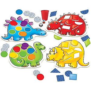 Orchard Toys Dotty Dinosaurs Children's Game, Multi, One Size