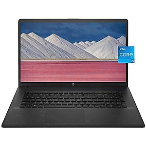 HP 2023 Newest Laptop, 17.3" HD+ Display, Intel Core i5-1235U Processor (10-core), Intel Iris Xe Graphics, 32GB RAM, 1TB SSD, Fast Charge, Webcam, Dual Speakers, Bluetooth, Wi-Fi, Windows 11 Home
