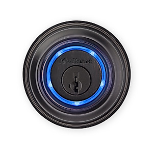 Kwikset - Kevo 99250-203 Kevo 2nd Gen Bluetooth Touch-to-Open Deadbolt Smart Lock featuring SmartKey Security, Venetian Bronze
