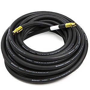 Goodyear Rubber Air Hose - 3/8in. x 25ft. Black