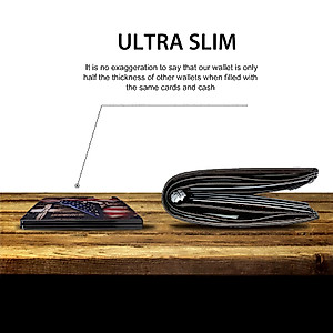 dicilly Minimalist wallets for Men - Christian gifts for men - RFID Blocking Engraved Metal tactical Wallet for Men - Aluminum Credit Card Holder for Fathers gift