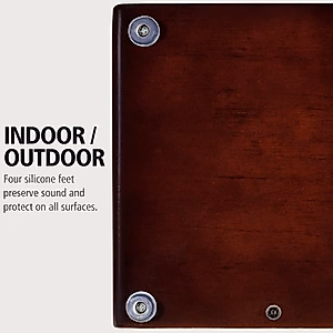 Meinl Percussion Backbeat Bass Cajon with Ported Sound Hole and Adjustable Strings for Snare Effect — NOT MADE in CHINA — Replicate Acoustic Drum Set Grooves, 2-YEAR WARRANTY (BBCAJTH)