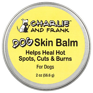 Charlie & Frank, Dog Skin Balm, Helps Heal Hot Spots, Cuts & Burns, Paraben Free, 2 oz (56.6 g)