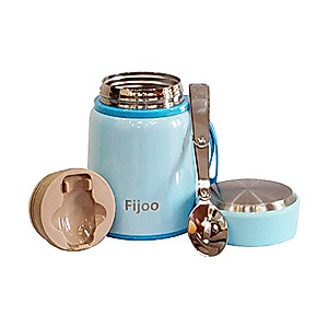 Fijoo Lunch Bundle - Stainless Steel Coffee Thermos and Food Jar
