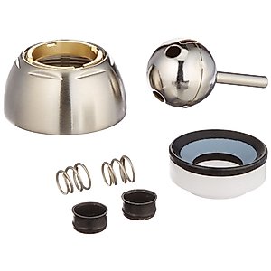 Delta Faucet Peerless RP44123SS Ball, Seats, Springs, Cam, Cap, Adjusting Ring and Bonnet Repair Kit, Stainless