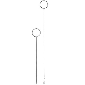 Mr. Pen- Loop Turner Hook with Latch, 2 Sizes (Long & Short), Stainless Steel Loop Turner for Fabric Tube Straps Belts Strips, DIY Knitting Accessories, Sewing Tools, Sewing Accessories and Tools.