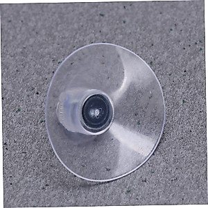 Holibanna 10pcs Seamless Hooks Mushroom Key Hook Heavy Duty Suction Cups Splinter Decorating Self- Hooks Punch- Hooks Bedroom Supahbadd Wall Hook Hanger Wall Mount No Punching