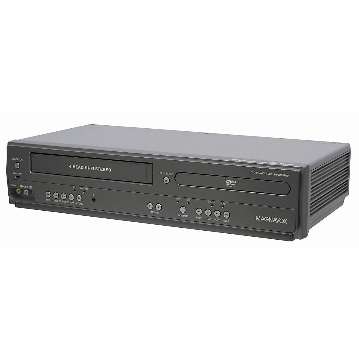 Magnavox DV225MG9 DVD Player and 4 Head Hi-Fi Stereo VCR (Renewed)