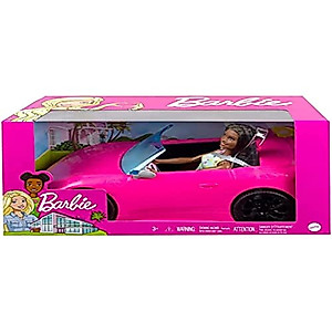 Barbie - Convertible Car and Brunette Doll
