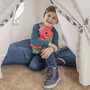 Dino Ranch - Blitz Plush 10” Soft, Cuddly, Blitz Plush, Toys for Kids Ages 3 and Up - Fun Plush Toys Featuring Your Favorite Dino - Amazon Exclusive