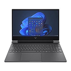 2022 HP Victus 15.6" 144Hz Gaming Laptop, Intel 12th Core i5-12450H, 16GB RAM, 1TB PCIe SSD, NVIDIA GeForce RTX 1650 Graphics 4GB, Backlit Keyboard, Windows 11 Pro, Mica Silver, 32GB USB Card