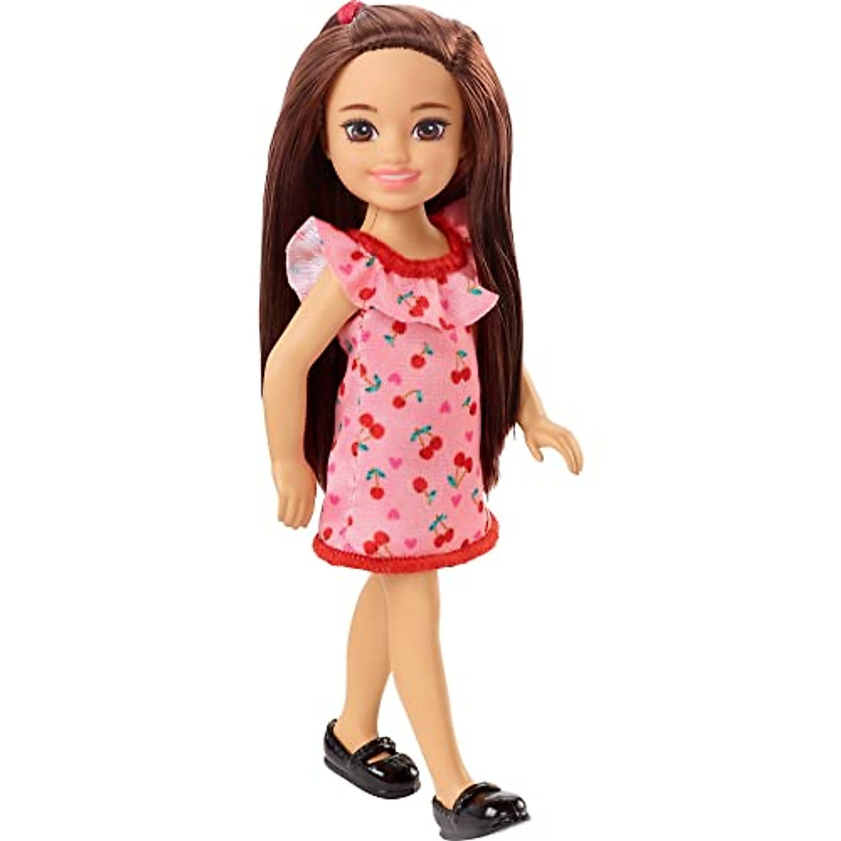 Barbie Chelsea Dolls, Set of 3: 1 Blonde & 2 Brunette Small Dolls with Removable Dresses & Shoes, Colorful Prints (Amazon Exclusive)