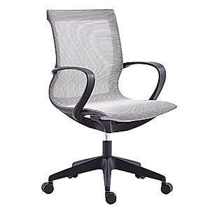 Office Chair Computer Chair Task Chair Office Recliner Gaming Chair Mesh High Back Computer Desk Chair Executive Task Swivel Chair Ergonomic Chair Desk Chair Work Chair (Color : Black)