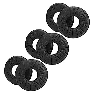 Lazmin112 3 Pairs Ear Pads, Replacement Headset Cushion Cover Fit for Sony MDR‑ZX100 ZX300 V150 V250 Headphone