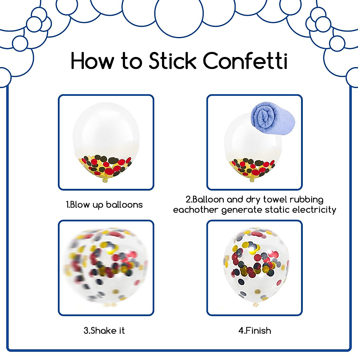 COKAOBE Red Black and Gold Balloons Garland Kit, 124pcs Red Black Metallic Gold Confetti Balloon Arch Kit for Wedding, Birthday Graduation Baby Shower Celebrations Anniversary Party Decorations