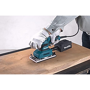 Makita Sheet Finishing Sander, 1/3 In, 1.7 A, Teal (BO3710)