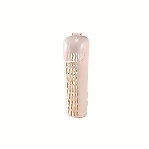 Dearanswer Plastic Kitchen Utensil Holder Wall Mounted Cutlery Storage Organizer Caddy for Chopsticks Spoons Tableware,Apricot