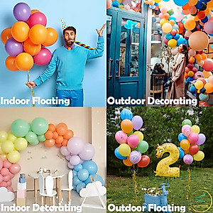 AFTERLOON® Biodegradable Mini Balloons 100 pcs Pastel Mint 5 Inch, Matte Color Thickened Extra Strong Latex Helium Float, Baby Shower Gender Reveal Garland Wedding Birthday Party Decorations