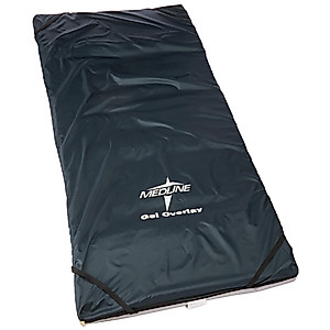 Medline Standard Gel Foam Overlay, 34" x 76" x 3"