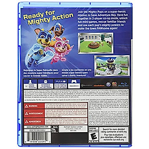 Paw Patrol Mighty Pups Save Adventure Bay - PlayStation 4