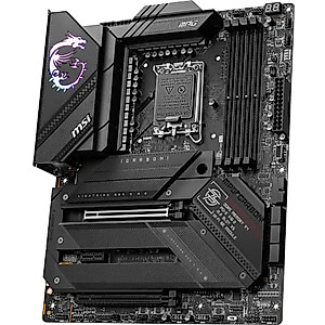 MSI MPG Z790 Carbon WiFi Gaming Motherboard (Supports 12th/13th Gen Intel Processors, LGA 1700, DDR5, PCIe 5.0, M.2, 2.5Gbps LAN, USB 3.2 Gen2, Wi-Fi 6E, ATX)