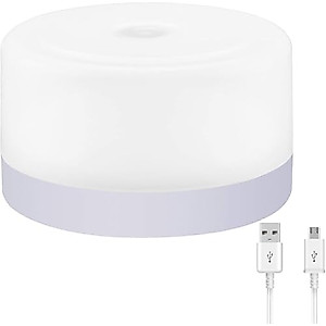 S SELDORAUK Touch Night Lights for Kids with Dimming,Baby Nursery Rechargeable NightLight, Dimmable Bedside Lamp for Breastfeeding and Sleep (White 6500K, 1Pack)