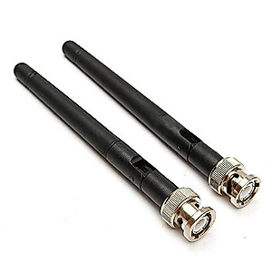 GAOHOU 2PCS UHF Antennas with BNC Connector for Sennheiser EW100 EW300 EW500 G3 Receiver