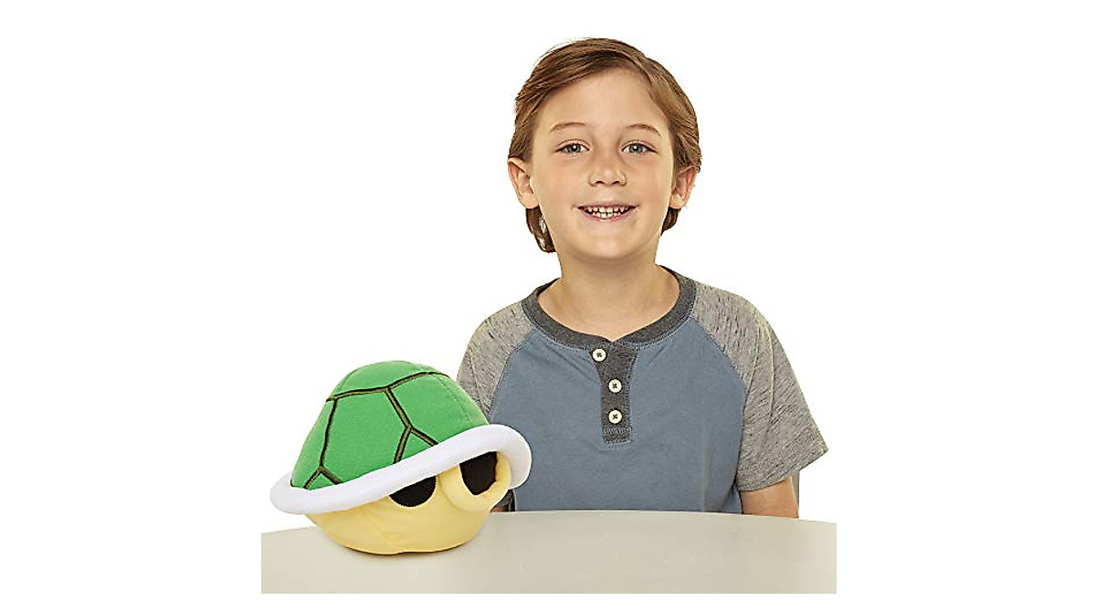 Nintendo SFX Plush Green Turtle Shell - Fun Sounds