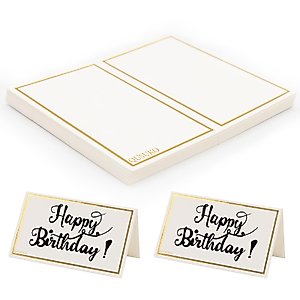 Place Cards for Table Setting, Blank Table Name Cards,Banquet, Events, Reserved Seating, 101Pack