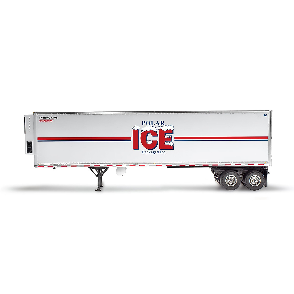Level 4 Model Kit Fruehauf 40' Refrigerated Trailer Polar ICE 1/32 Scale Model by Revell
