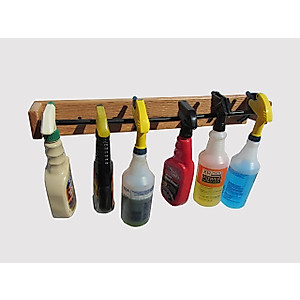 KR Ideas Standard Spray Bottle Rack, 24" Long (Made in The USA)