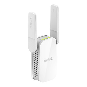 D-Link WiFi Range Extender, AC1200 Plug In Wall Signal Booster, Dual Band Wireless Repeater Access Point for Smart Home and Alexa Devices (DAP-1610-US), White
