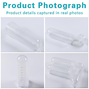 BIPEE Centrifuge Tubes100 ml Higher Quality Conical Test Tubes, Round-Bottomed centrifuge Tube， Test Tubes with caps, Plastic Container with Graduated and Write Marks (30pcs, 100ml)