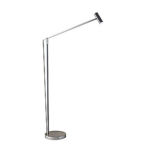 ADS360 AD9101-22 Crane LED Floor Lamp,Brushed Steel