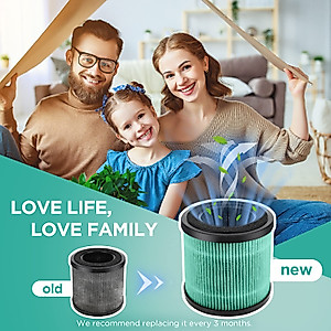 KOIOS Official Certified H13 True HEPA Replacement Filter Compatible with P40 Air Purifier