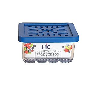 HIC Kitchen BerryFresh Half Pint Produce Box, Blue