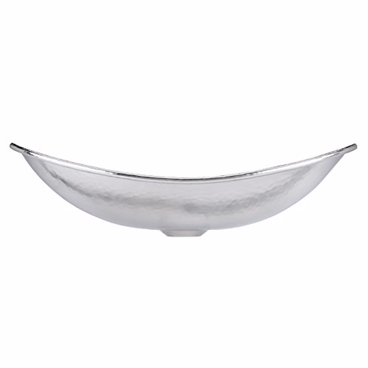 Sinkology SB305-19N Hobbes, 19", Nickel Hammered Handcrafted Above Counter Vessel Sink