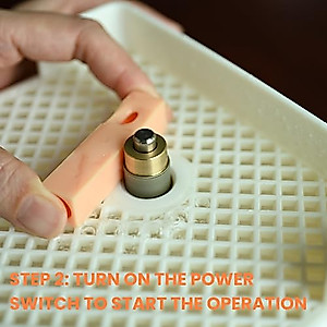 65W Stained Glass Grinder, 110V Portable Glass Grinder Glass Art Grinding Machine with Grinder Bit