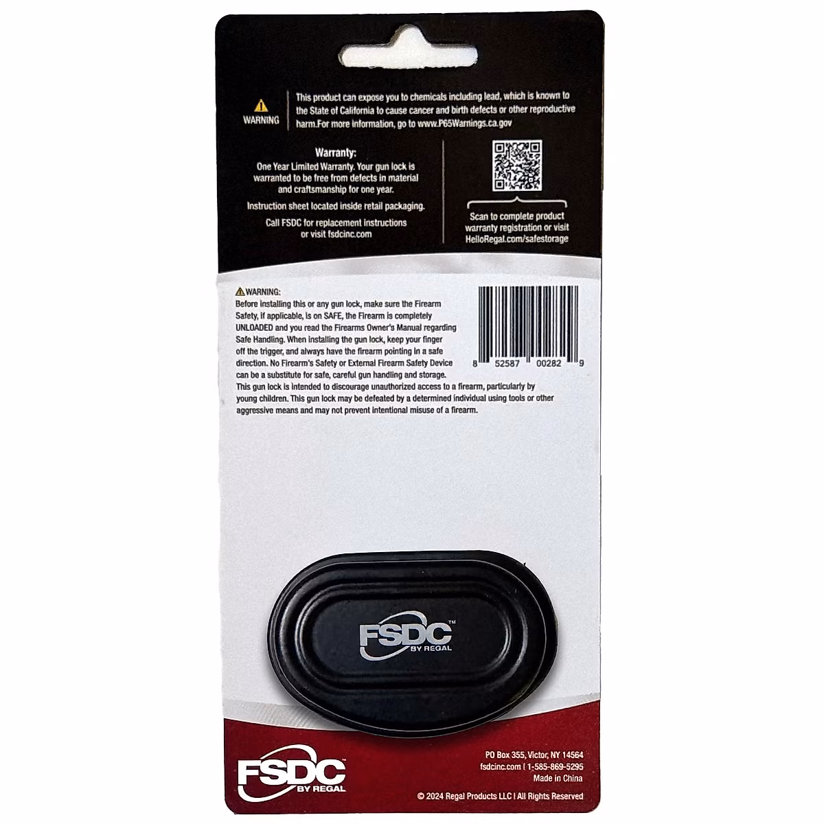 FSDC (Firearm Safety Devices – FSDC-TL4379RCB Resettable 3-Digit Combination Trigger Gun Lock – Prevents Access to The Trigger by Surrounding The Trigger Guard - Durable Black Metal Alloy