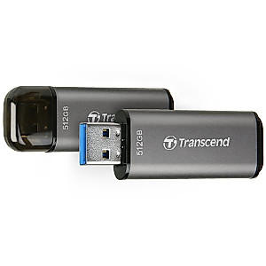 Transcend 128GB JetFlash 920 USB 3.2 Gen 1 Flash Drive TS128GJF920, Grey