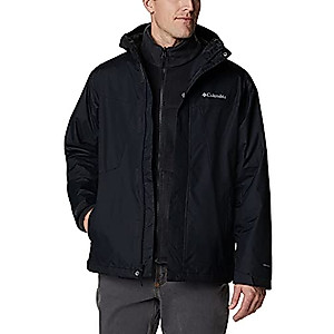 Columbia Men's Tunnel Falls Interchange Jacket, Black, Large